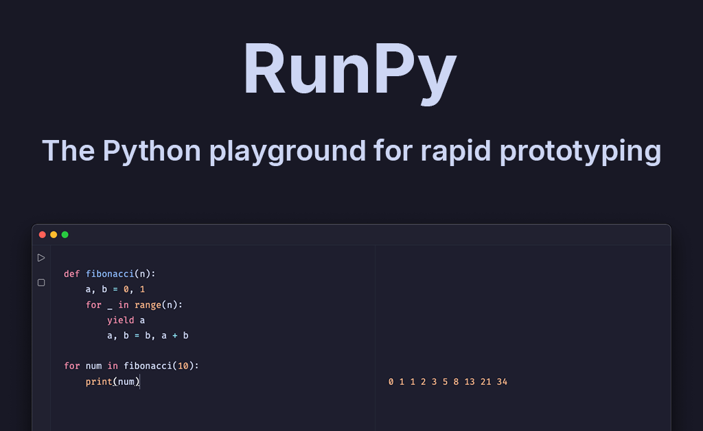 Runpy Python Playground For Rapid Prototyping 6321